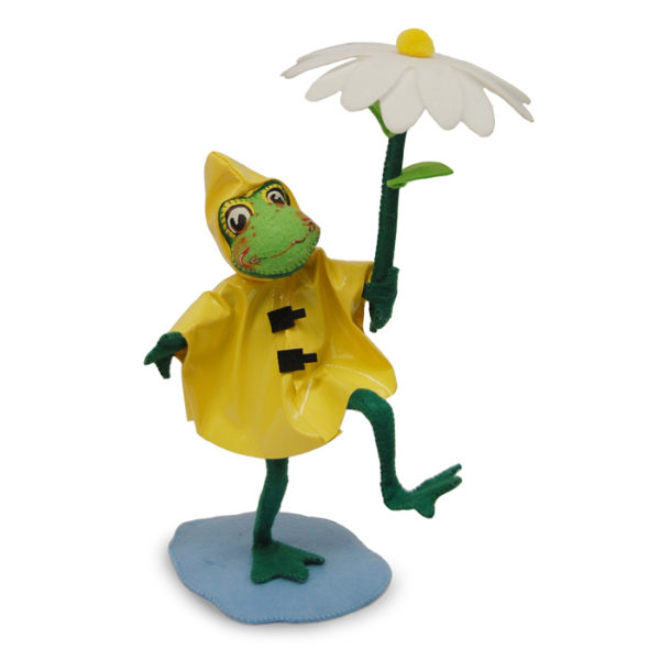9in Puddle Jumper Frog - Annalee Dolls
