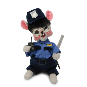 6in Personalized Emergency Services Mouse - Annalee Dolls
