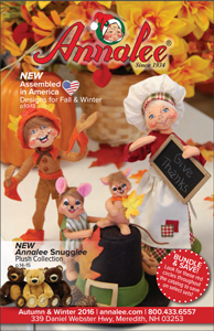 Annalee Dolls designing gifts and decorations since 1934