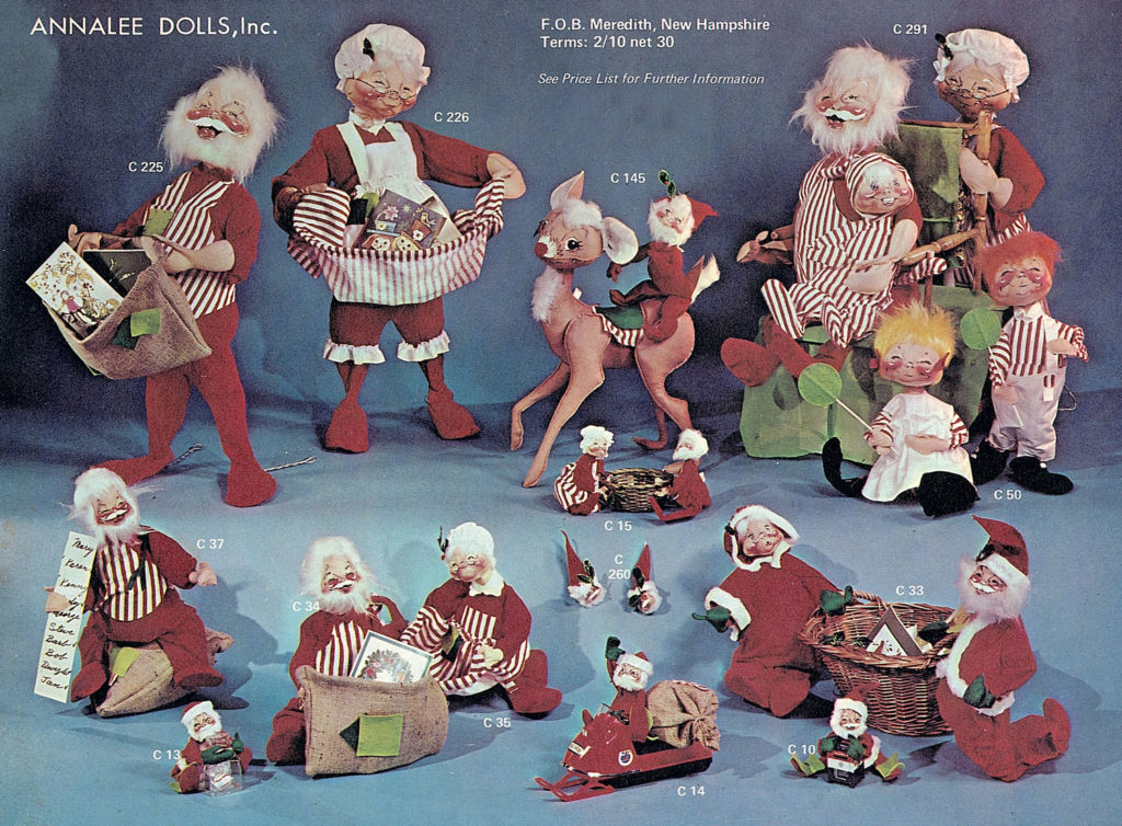 The Evolution of Annalee Santas | New & Vintage Designs | Annalee Dolls