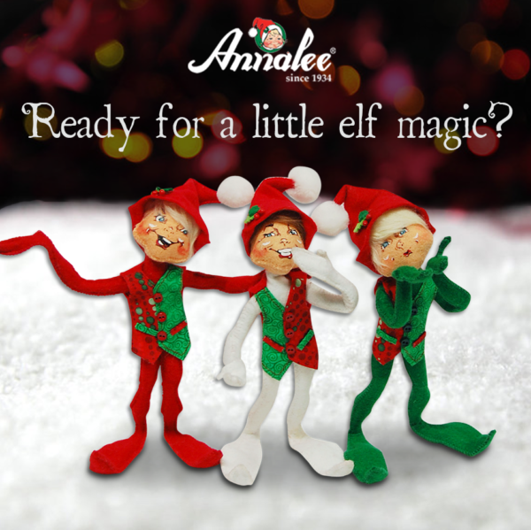 Elf Dolls, A Fun and Festive Tradition! - Annalee Dolls