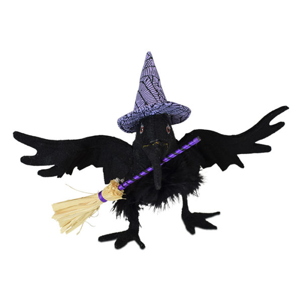 6in Hocus Pocus Crow - Annalee Dolls