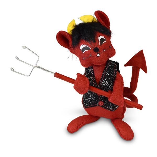 6in Devil Mouse 2019 - Annalee Dolls