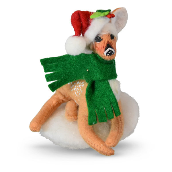 4in Taking it Easy Fawn Ornament - Annalee Dolls