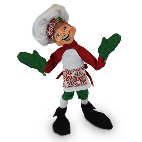 12in Peppermint Chef Elf - Annalee Dolls