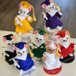 6in Personalized Graduation Mouse - Annalee Dolls