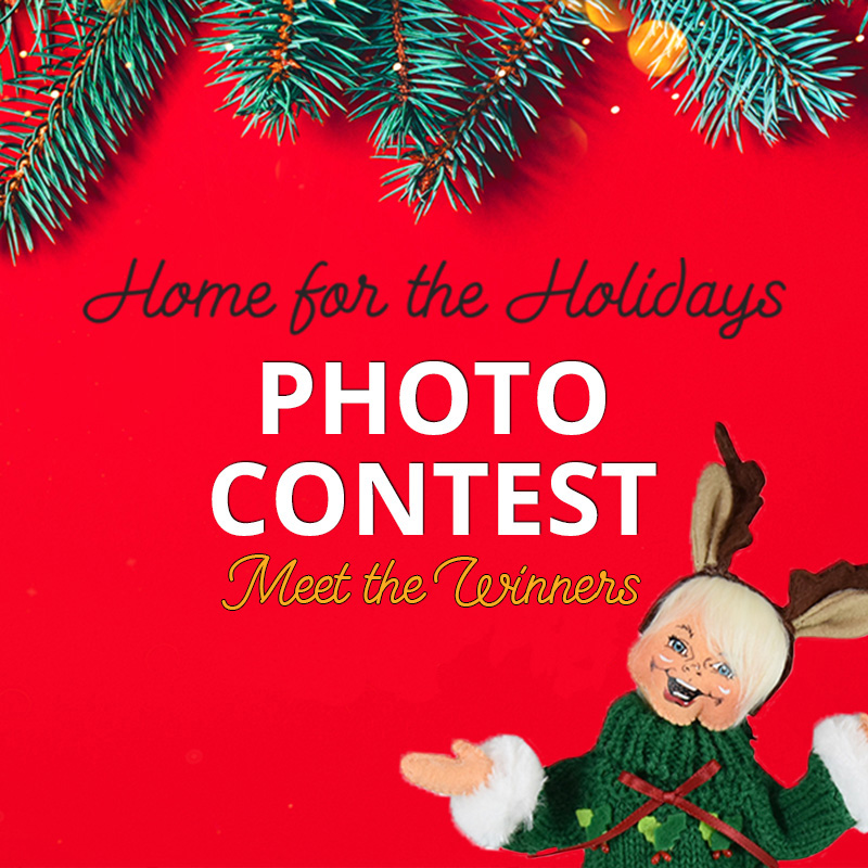 Holiday Photo Contest Winners 2019 - Annalee Dolls