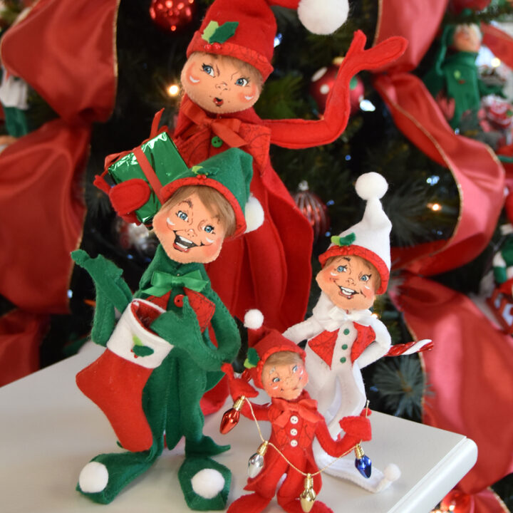 14in Christmas Whimsy Elf - Annalee Dolls