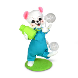 6in Blowing Bubbles Mouse - Annalee Dolls