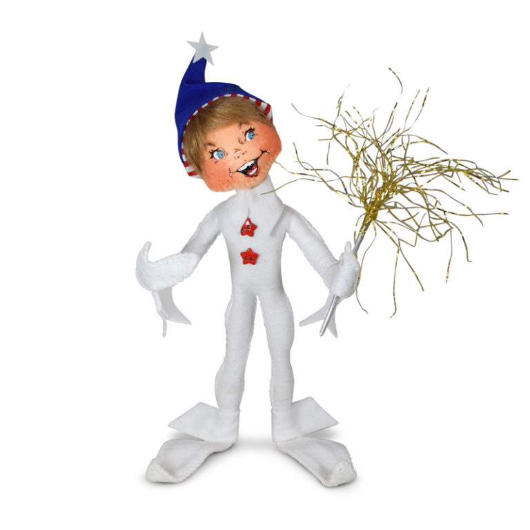 7in Patriotic Elf - Annalee Dolls