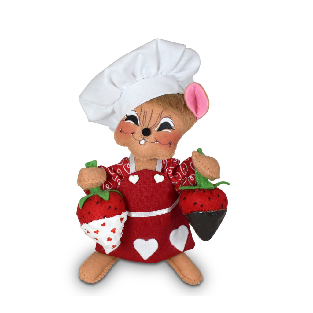 6in Sweet Strawberry Chef - Annalee Dolls