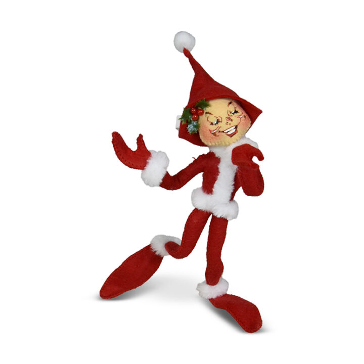 8in The Magic is in the Smile Elf + Biography - Annalee Dolls