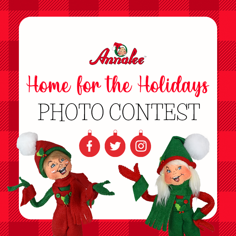 2021 Home for the Holidays Photo Contest | Annalee Dolls