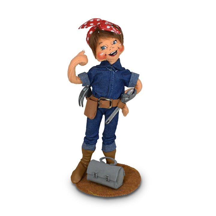 9in Rosie the Riveter - Annalee Dolls