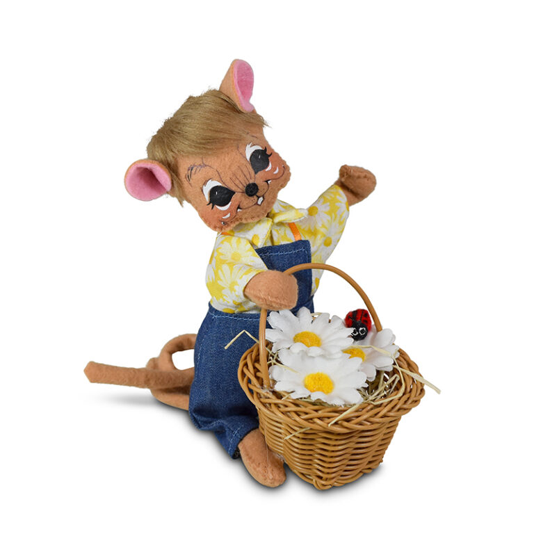 6in Daisy Boy Mouse - Annalee Dolls