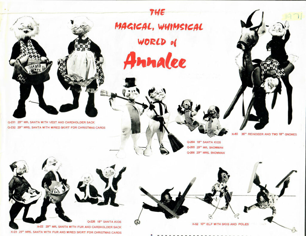 Remembering Maggie Pickering - Annalee Dolls