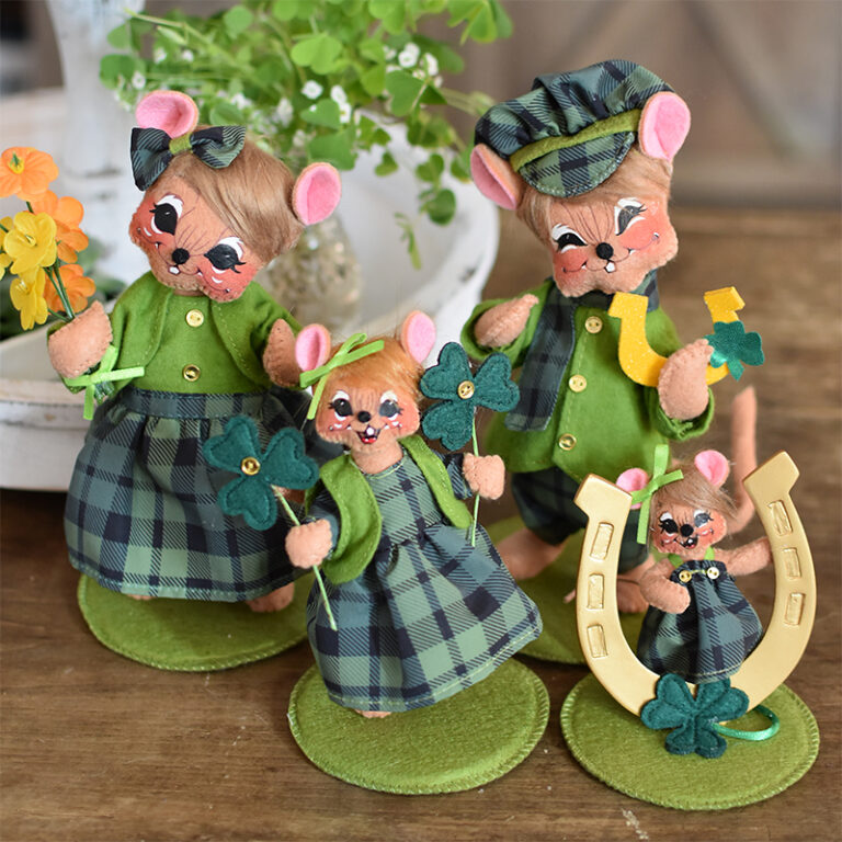 5in Irish Blessings Squirrel - Annalee Dolls