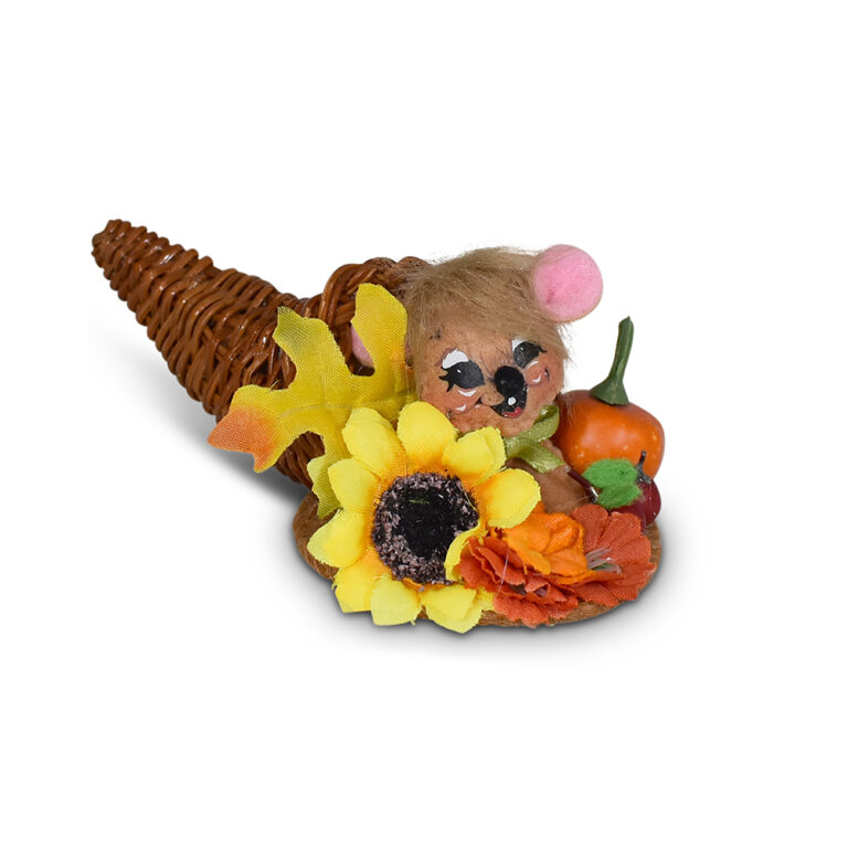 3in Cornucopia Mouse - Annalee Dolls