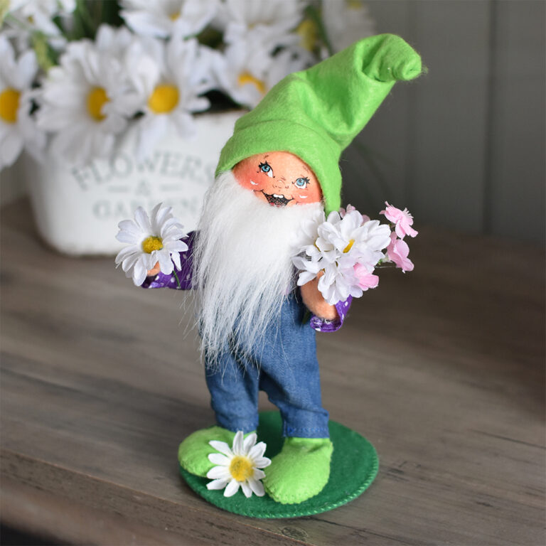 7in Happy Daisy Boy Gnome - Annalee Dolls