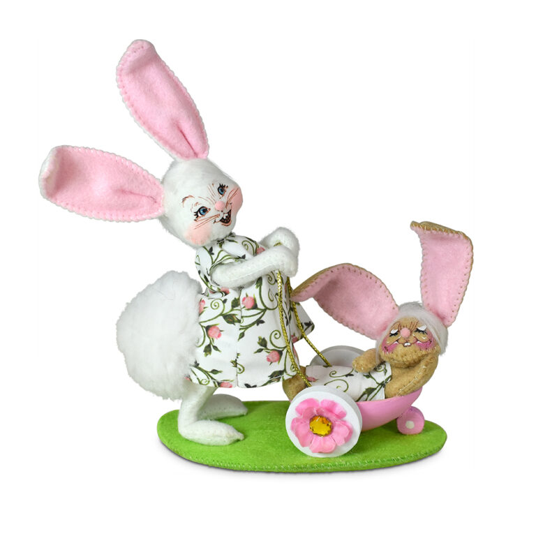 5in Springtime Stroll Bunnies - Annalee Dolls
