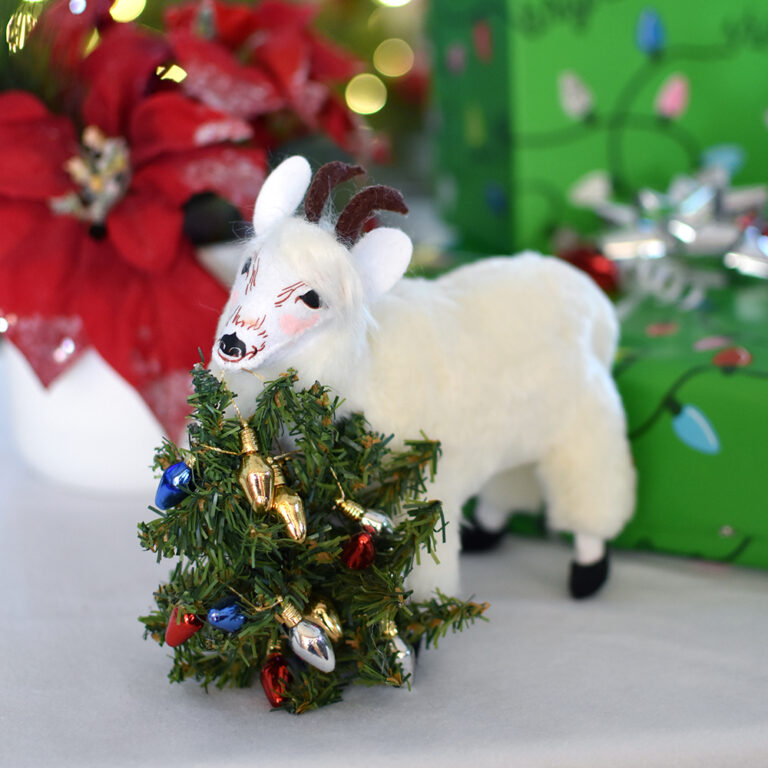 6in Jolly Goat - Annalee Dolls