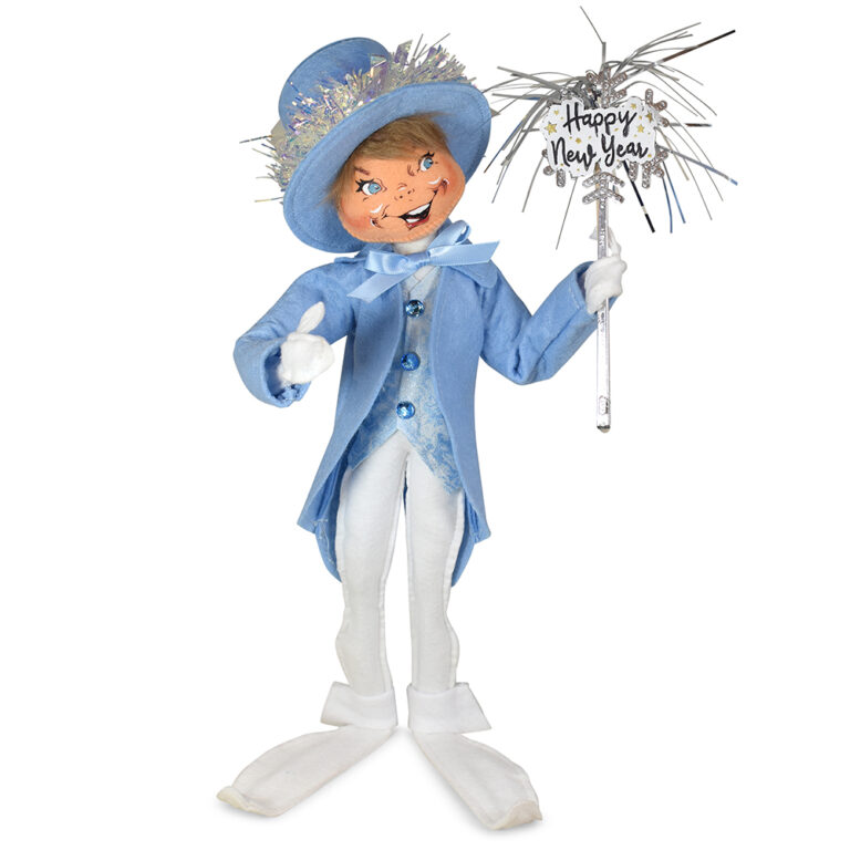 14in Frosty New Year Elf - Annalee Dolls