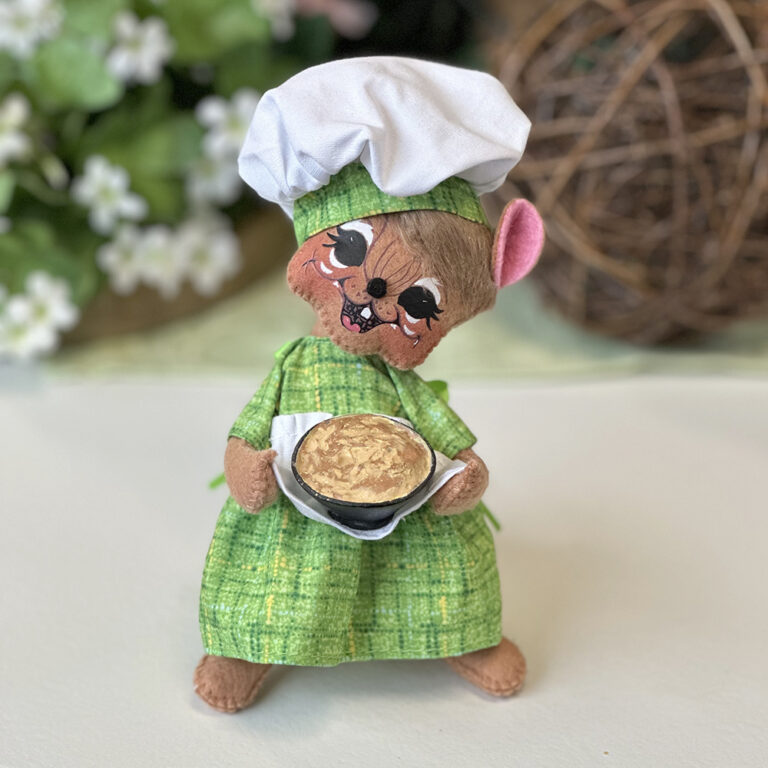6in Irish Chef Mouse 2024 - Annalee Dolls