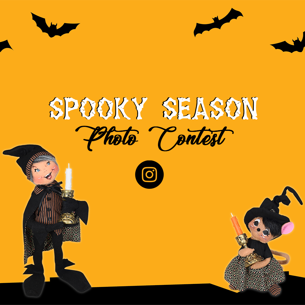Spooky Season Photo Contest - Annalee Dolls