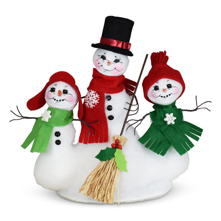 10in The Frosty Family - Annalee Dolls