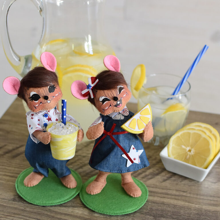 2025 Lemons to Lemonade Set - Annalee Dolls