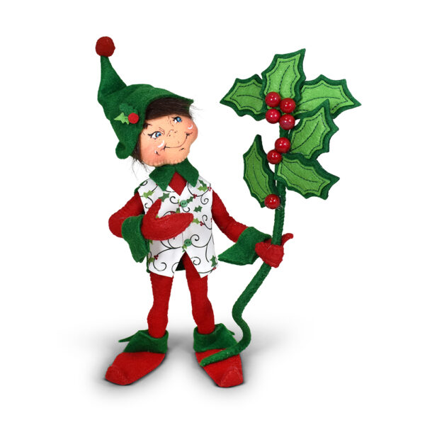 9in Holly Jolly Elf | Festive and Fun - Annalee Dolls