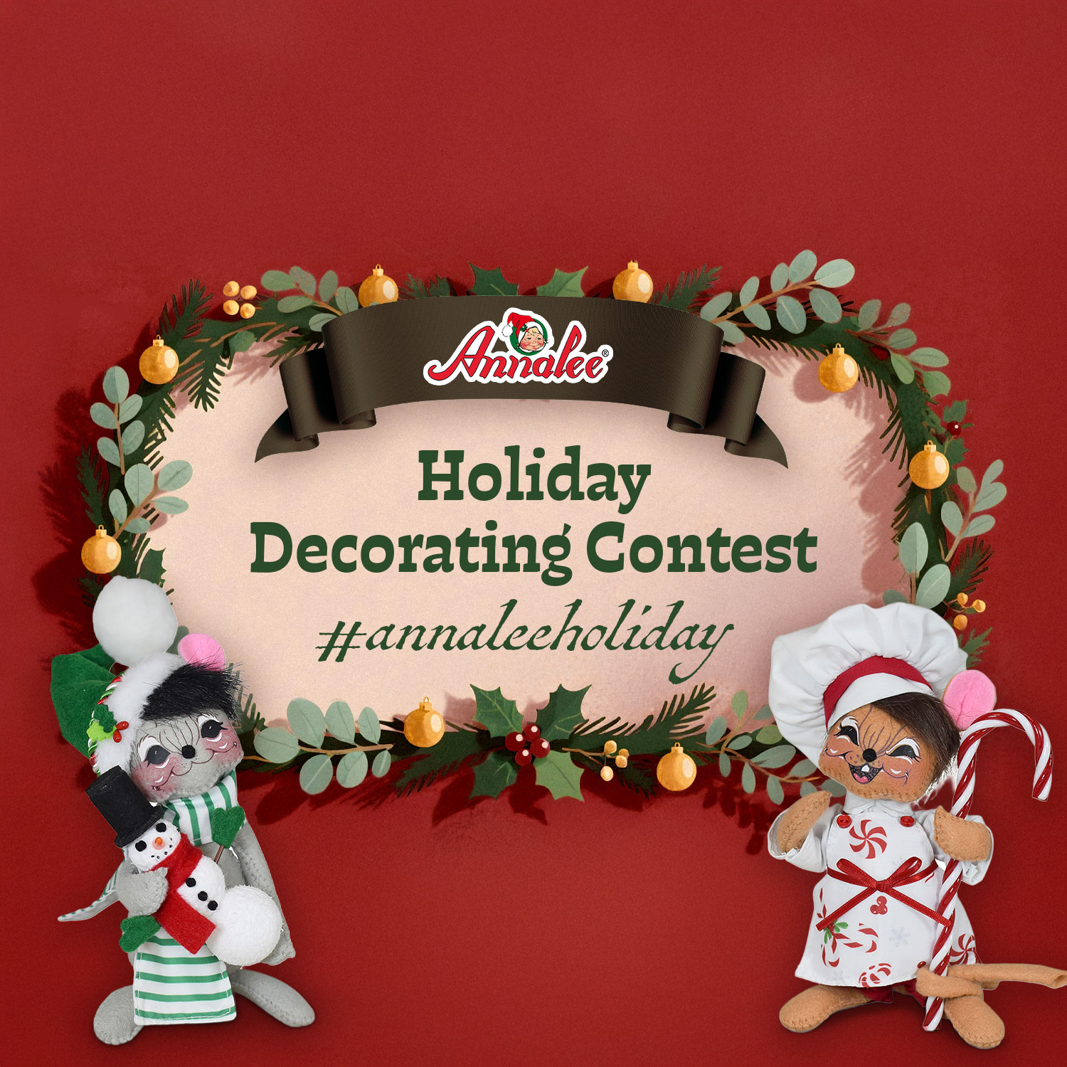 2025 Holiday Photo Contest - Annalee Dolls