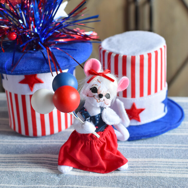 Set of Patriotic Hats - Annalee Dolls